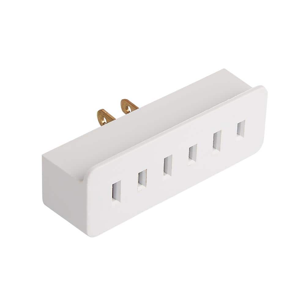 Commercial Electric 2-Prong Single to Triple Outlet Adapter LA-14 - The ...