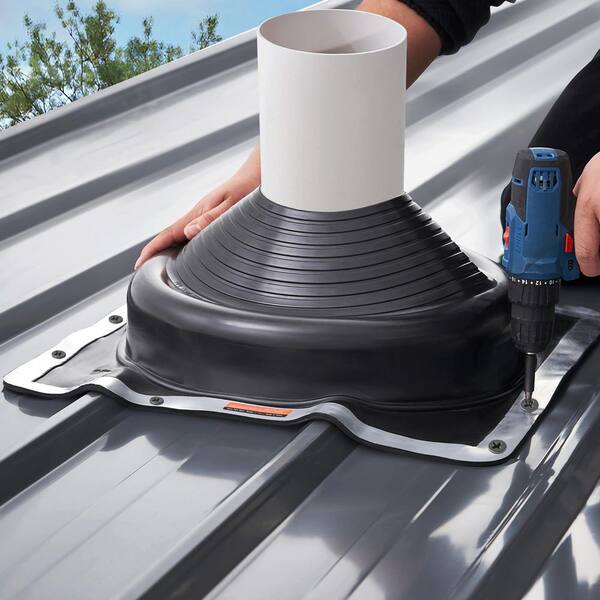 Wood Stove Pipe Roof Vent Boot