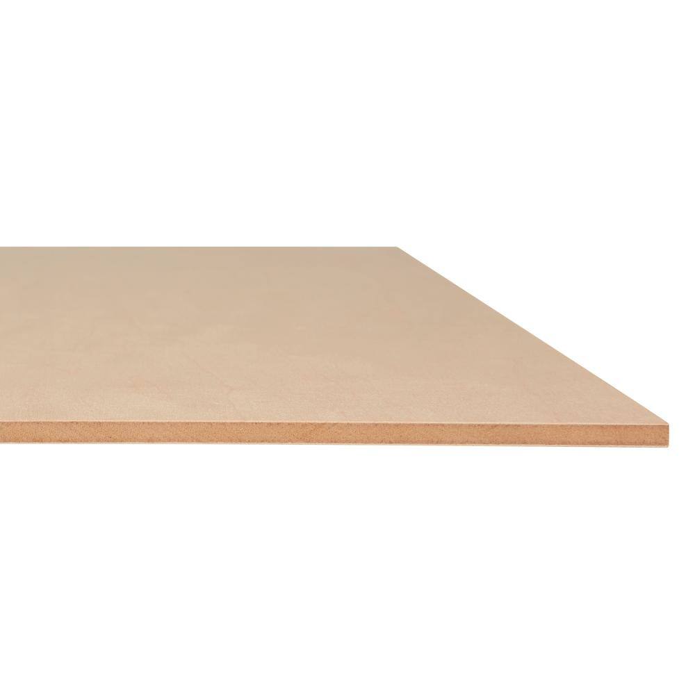 Columbia Forest Products 1/4 in. x 1 ft. x 1 ft. 7 in. Maple MDF ...