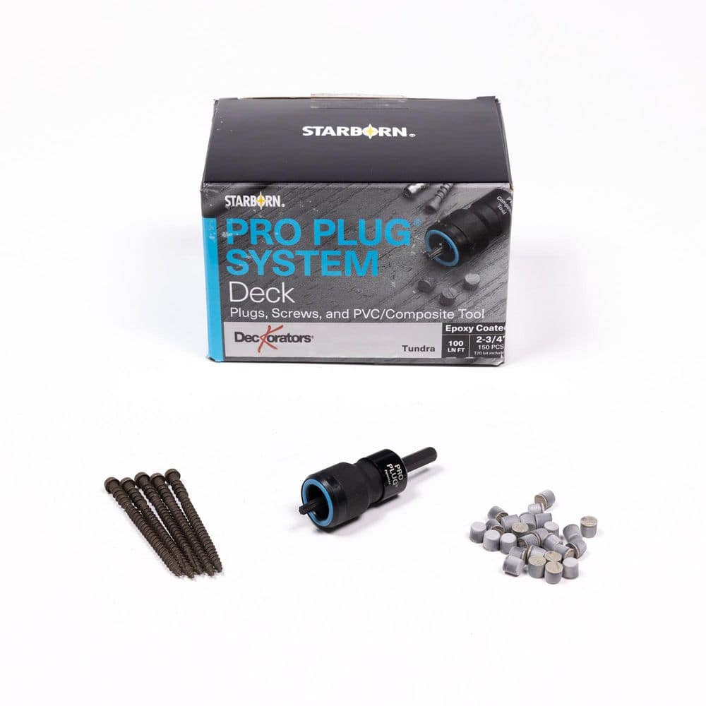 Deckorators Voyage #10 x 2-3/4 in. Star Trim Head Pro Plug System ...