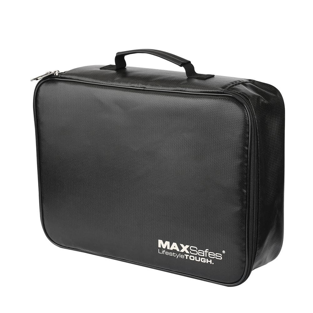 MAXSafes Up to 1600°F Fireproof Document Case with Combination Lock Access in Black 80005 - The ...