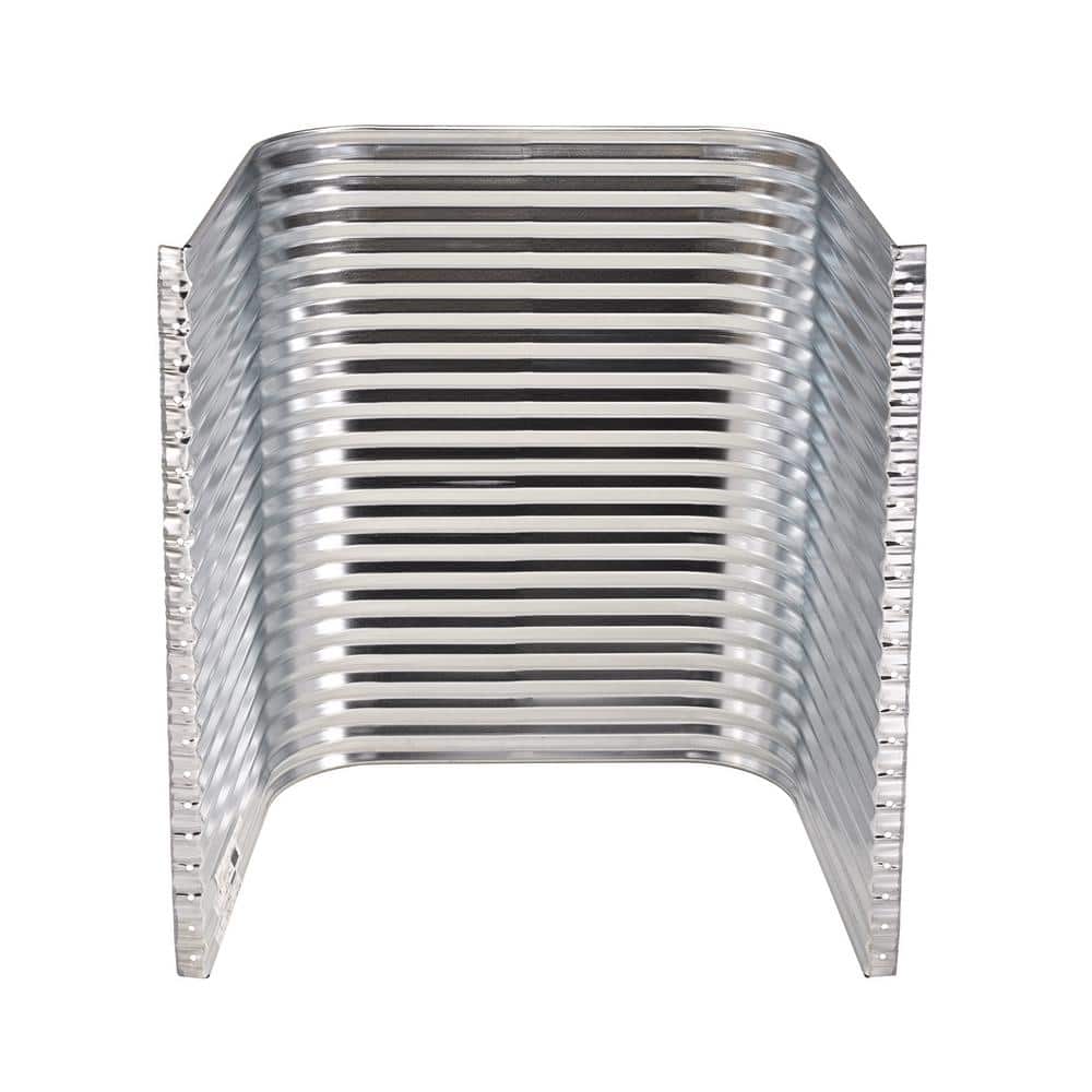 SHAPE PRODUCTS 42 in. W x 36 in. D x 60 in. H Galvanized Steel Egress ...