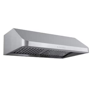 Proline PLJW 121.30 30 in. 900 CFM Ducted Under Cabinet Range Hood ...