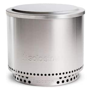 ITOPFOX 27 in. Stainless Steel Fire Pit Spark Screen Cover with Solo ...