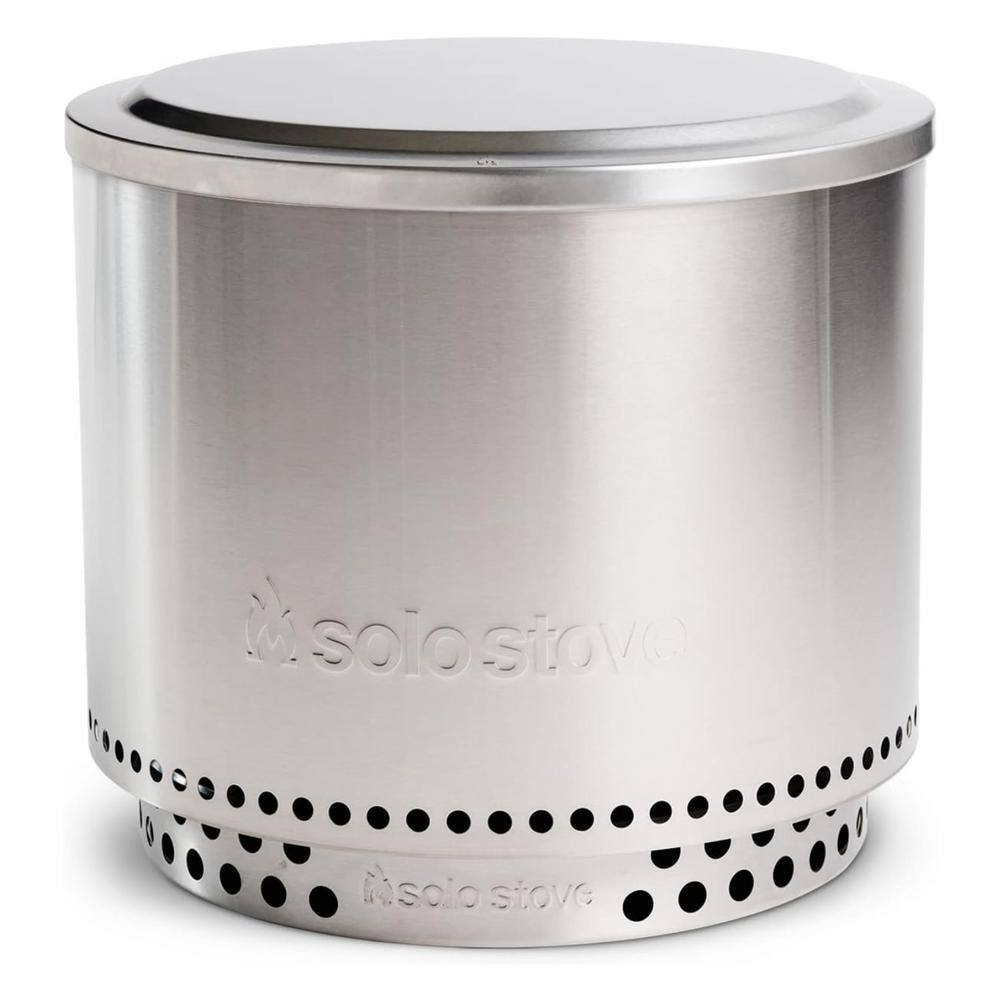 ITOPFOX Stainless Steel Fire Pit Cover, Modern Round Design, Versatile ...