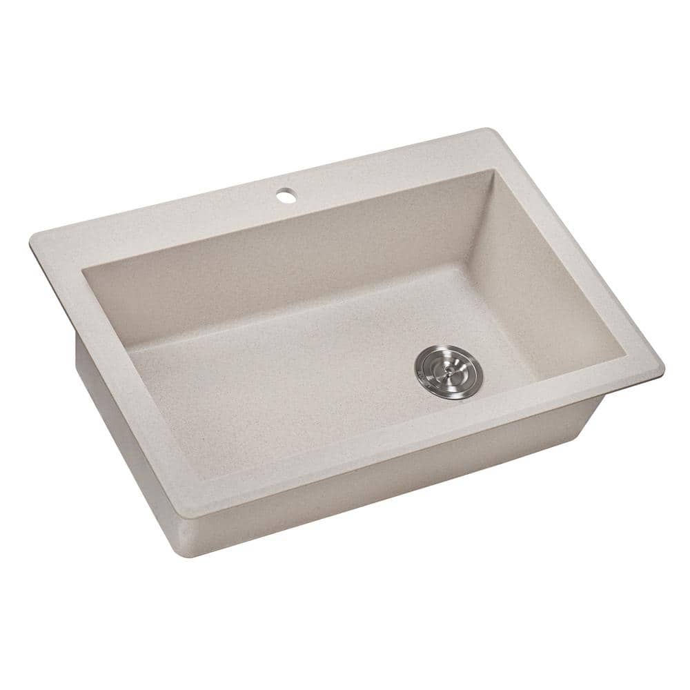 Reviews for Ruvati epiGranite 33 in. Drop-in Topmount SIngle Bowl ...