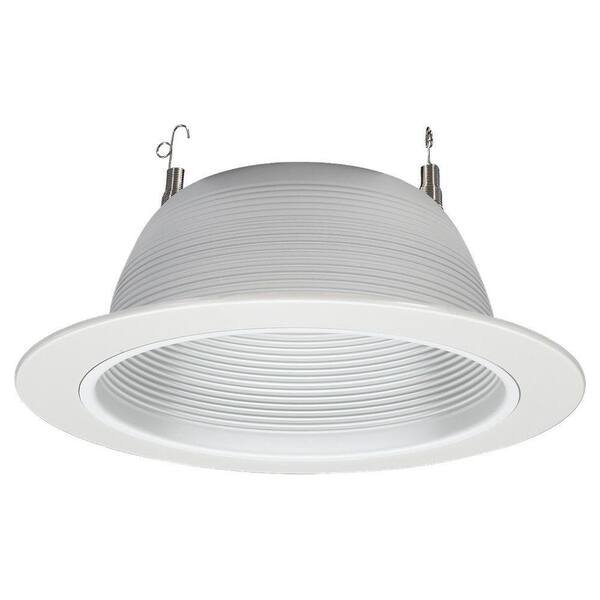 Generation Lighting 6 in. White Recessed Incandescent Trim 1126-14 ...