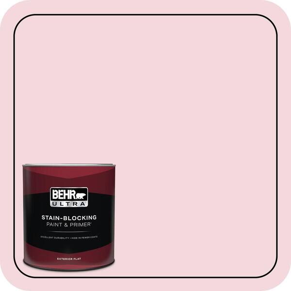 BEHR ULTRA 1 qt. #M140-1 Funhouse Flat Exterior Paint & Primer 485004 ...