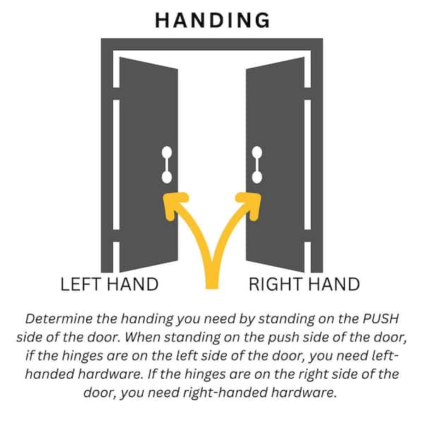 Global Door Controls YKK Style Aluminum Left Hand Offset Door Pivot ...