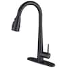 AMAZING FORCE AF Single Handle Pull Down Sprayer Kitchen Faucet with 3 ...