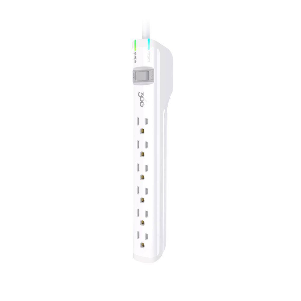 360 Electrical Suite Plus 6 ft. 6-Outlet Surge Protector Strip 360314 ...