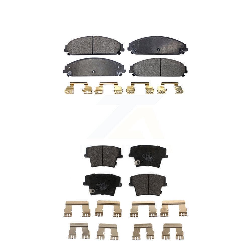 TEC Front Rear Ceramic Brake Pads Kit For Dodge Charger Chrysler 300 ...