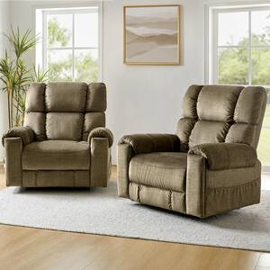 JAYDEN CREATION Sam Navy Power Lift Assist Recliner with Massage ...