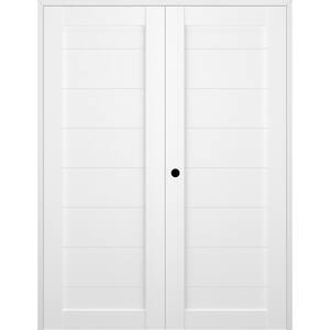 Belldinni Ermi 36 in. x 80 in. Right Hand Active Bianco Noble Finished ...