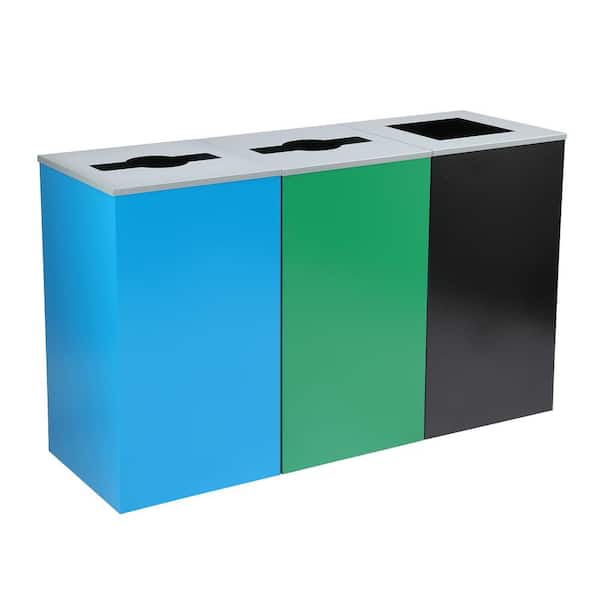 Recycle Sticker Full Set Of 6 Recycling Bin Sticker Labels - 100mm X ...