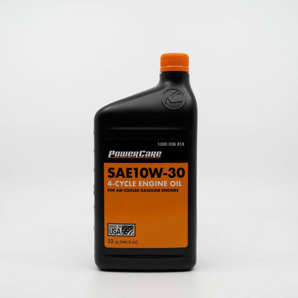 Powercare 1 qt. 10W-30 Small-Engine Oil 1000036818 - The Home Depot