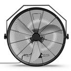 VEVOR 12 in. Shutter Exhaust Fan High-Speed 1000 CFM Aluminum Wall ...
