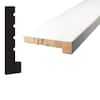 Alexandria Moulding 1-1/4 in. D x 5-1/4 in. W x 84 in. L Pine Wood ...