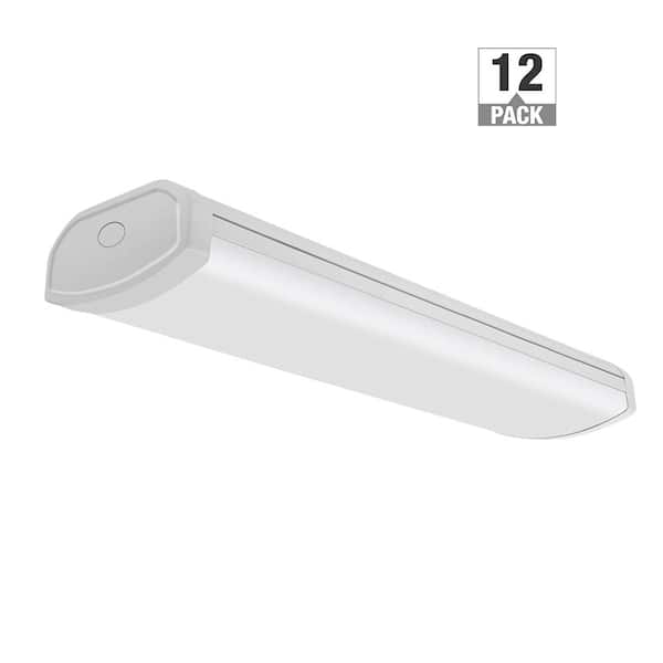 Reviews for Commercial Electric 12-Pack 2 ft. 1800 Lumens LED ...