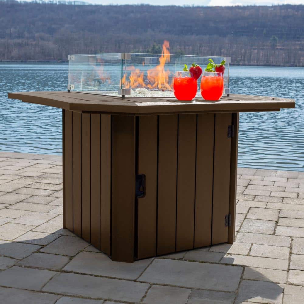 Highwood Oasis 40 in. Fire Pit Table AD-FIREPIT01-ACE - The Home Depot