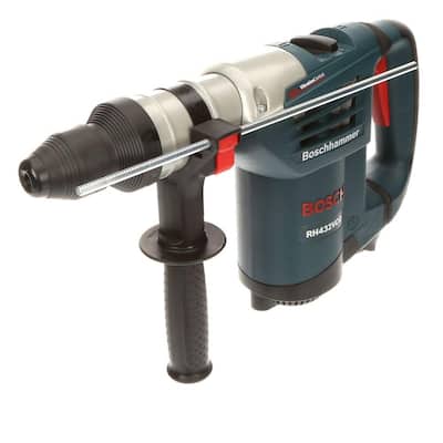 Bosch 13 Amp 1-9/16 in. Corded Variable Speed SDS-Max Concrete Demolition Hammer with Carrying ...