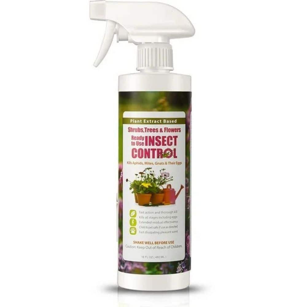 ECOVENGER Garden Insect Control by EcoRaider 16 oz., Aphids, Mealybugs ...