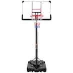Afoxsos Portable Basketball Hoop Basketball System 6.6 ft. to 10 ft. H ...