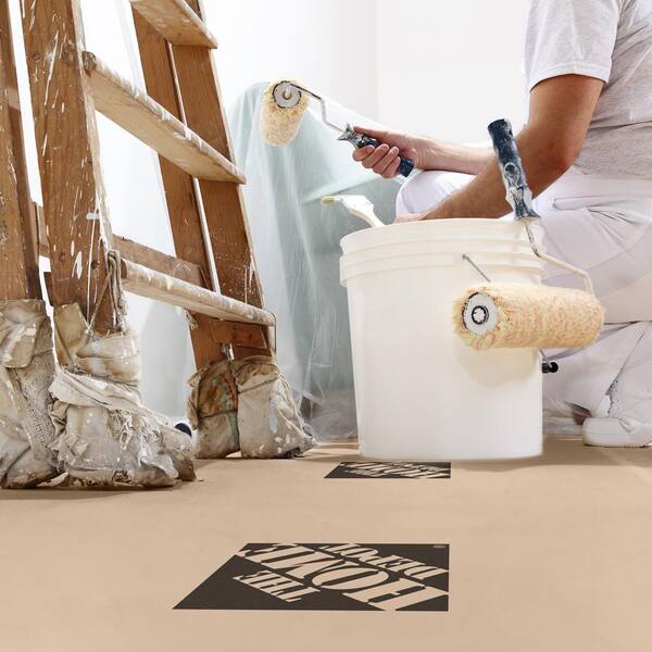 The Home Depot 36 in. x 100 ft. Heavy Duty Floor Protection HDFP36x100 ...