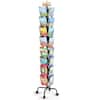 VEVOR Magazine Display Stand, 32-Pockets Brochure Display Stand 360 ...