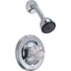 Delta Classic Single-Handle 1-Spray Shower Only Faucet in Chrome (Valve ...