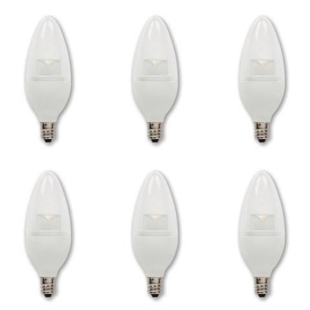 Westinghouse 40- -Watt Equivalent B11 Dimmable ENERGY STAR Clear LED ...