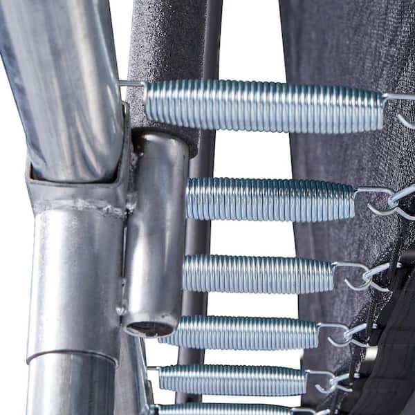 JUMPKING 10 ft.x 15 ft. Rectangle Trampoline with 2-Powder Coated ...