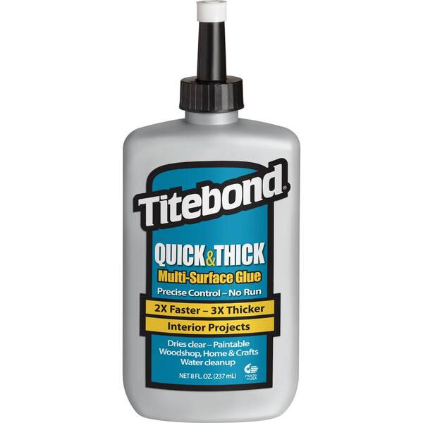 Titebond 8 oz. Quick and Thick Multi-Surface Glue (12-Pack) 2403