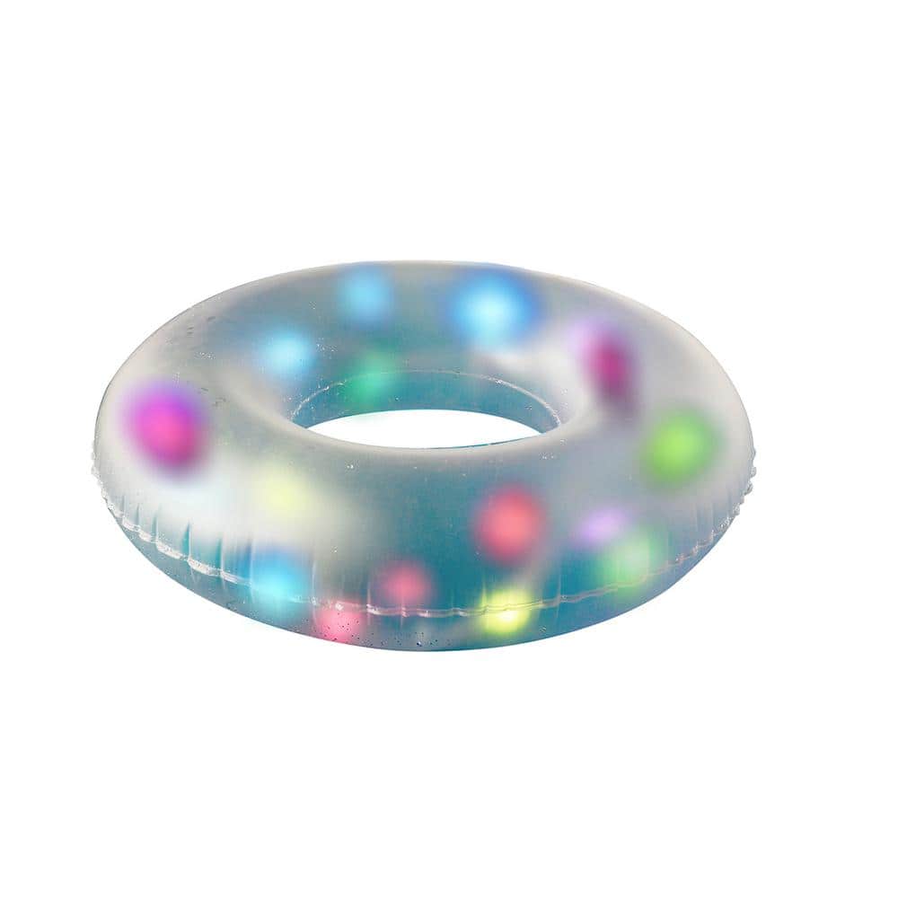 Pool Central 32 in. LED Lighted Inflatable Inner Tube-32557572 - The ...