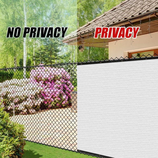 Outdoor Screen Material Slat Window Privacy Screen | 1550H