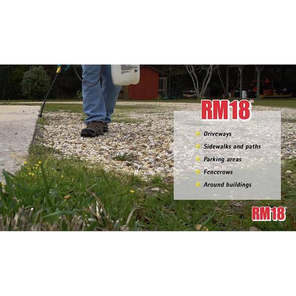 RM18 1 Gal. Fast Acting Weed and Grass Killer Concentrate 75436