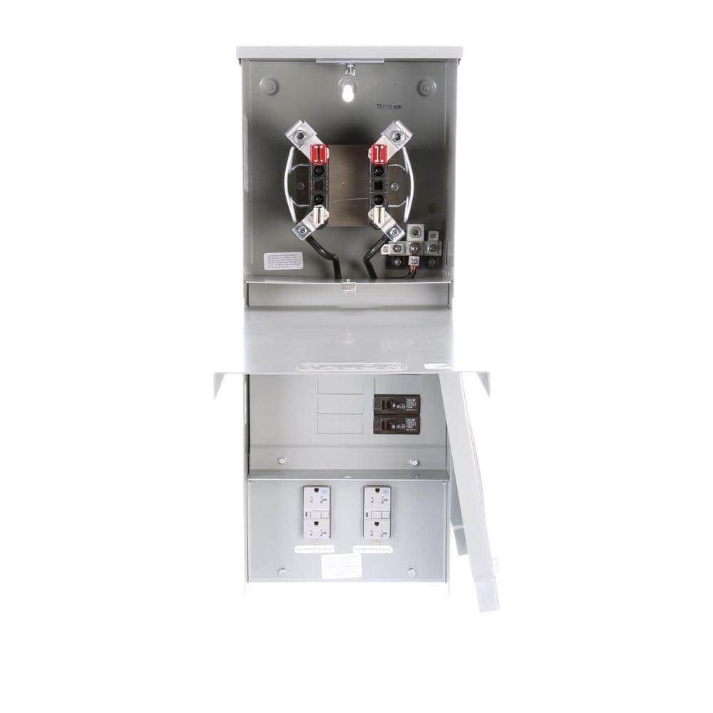 Talon Temporary Power Outlet Panel with Two 20 Amp Duplex Receptacles ...