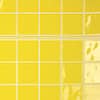 Merola Tile Twist Square Yellow Lemon 11-3/4 in. x 11-3/4 in. Ceramic ...