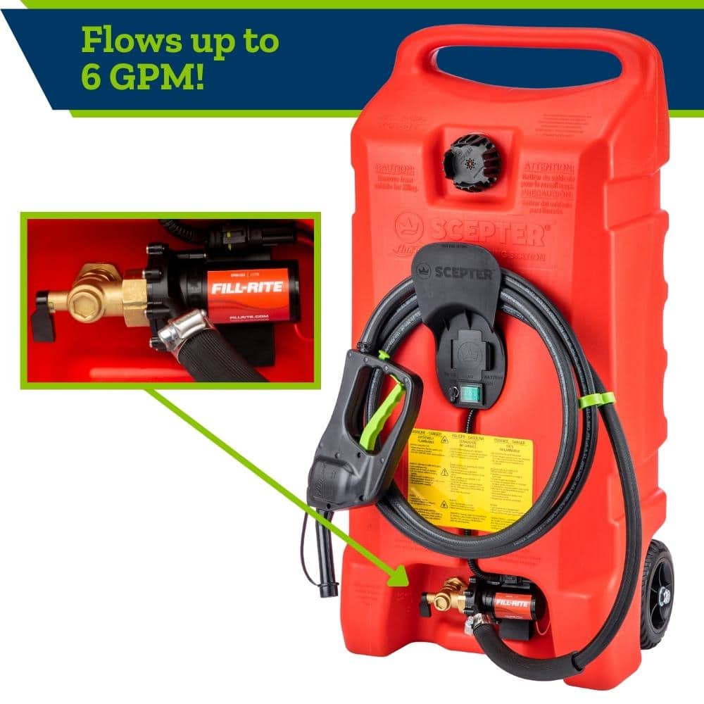 Scepter Powered Fueling Station 14-Gallon - Gasoline PFSG1411 - The ...