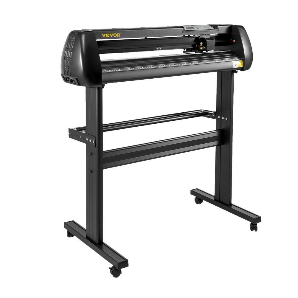 VEVOR Vinyl Cutter 34 in. Paper Feed Cutting Machine Floor Stand ...