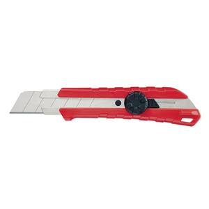 Milwaukee 25 mm Snap Off Knife with Metal Lock and Precision Cut Blade ...