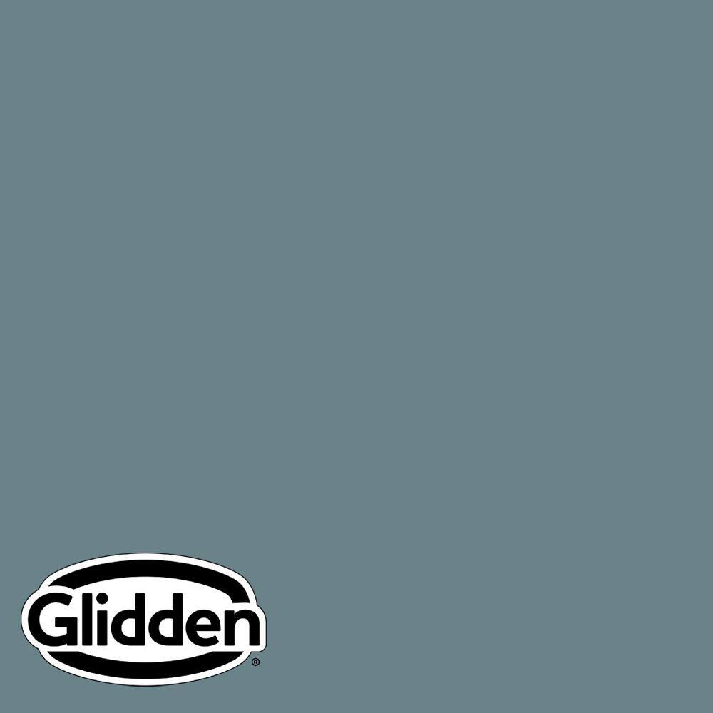 Glidden Premium 5 gal. PPG1035-5 Puddle Jumper Semi-Gloss Exterior ...