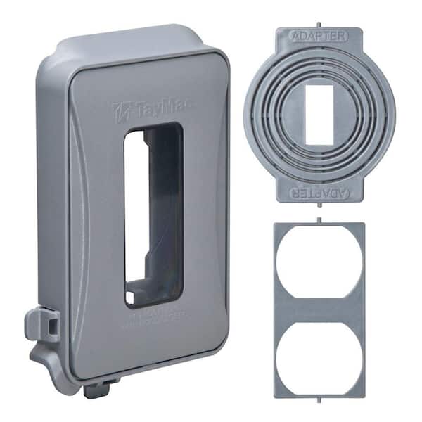 TayMac 1-Gang Expandable Weatherproof In-Use Cover, Gray ML450GB - The ...