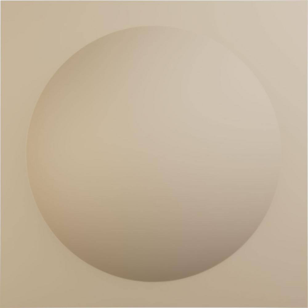 Ekena Millwork Sloane Smokey Beige 3 in. x 1-5/8 ft. x 1-5/8 ft. Beige ...