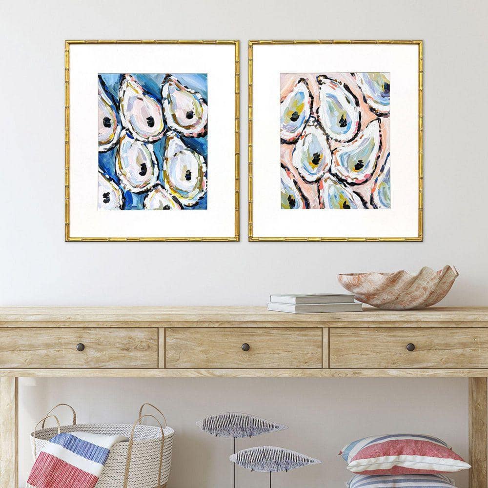 Paragon Devine 2 Piece Framed Canvas Transfer Coastal Art Print 29 in ...