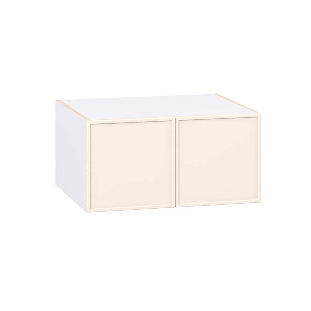 J COLLECTION Fairview Washed Linen Slim Shaker Assembled Wall Bridge ...