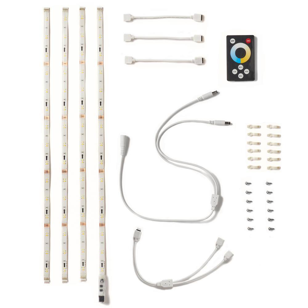 Newhouse Lighting 20 in. Tunable White (3000K-6000K) LED Tape Light ...