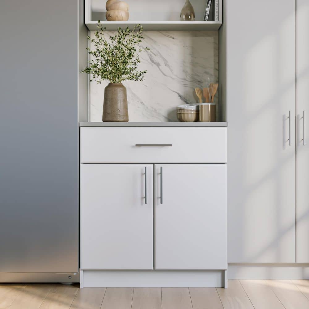 Prepac Elite 32 in. W x 36 in. H x 24 in. D Large Drawer and Adjustable ...