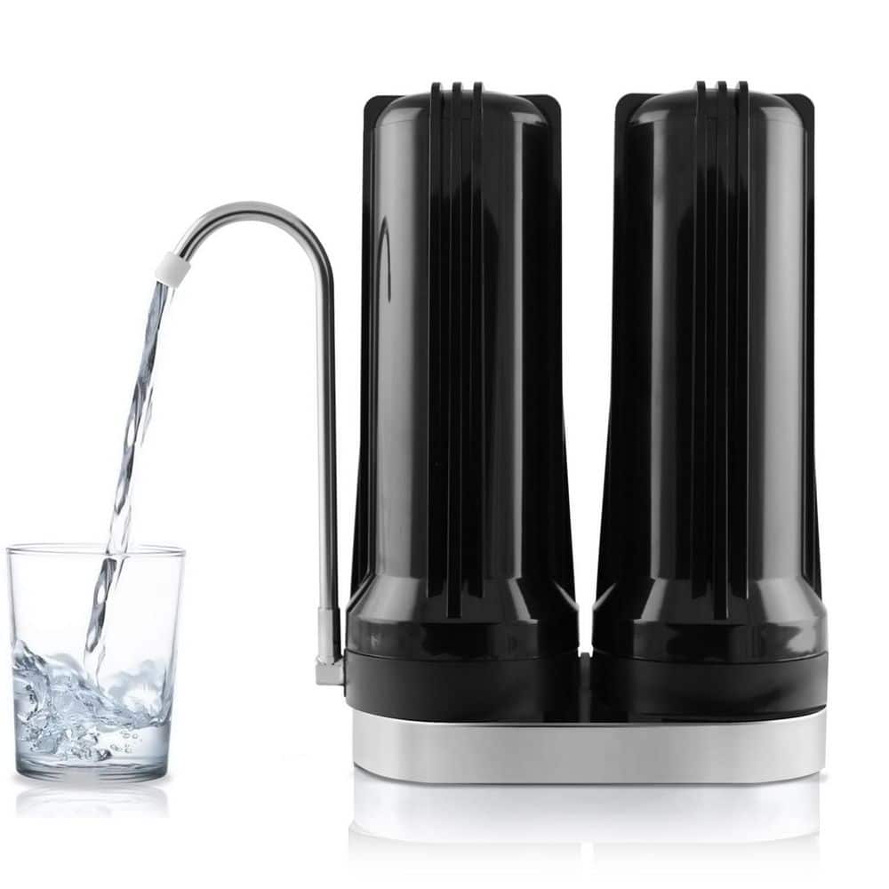 Matterhorn 10-Stage Dual Countertop Water Filter, Mineralized Ph Plus ...