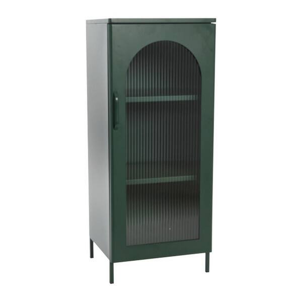 Reviews for 3R studios 40 in. H Solstice Green Metal Cabinet with ...